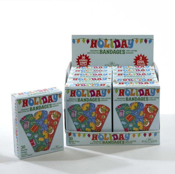 Kurt Adler Christmas box of Bandages Novelty Bandaid Stocking Stuffer ...